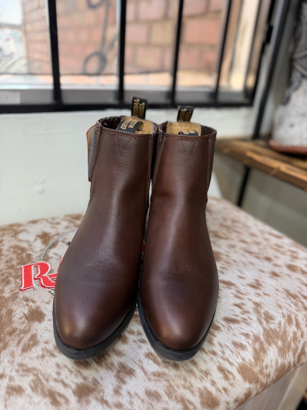 Original Michel Botin Charro Napa Suela Goma (Brown Graso)-5645407 ...